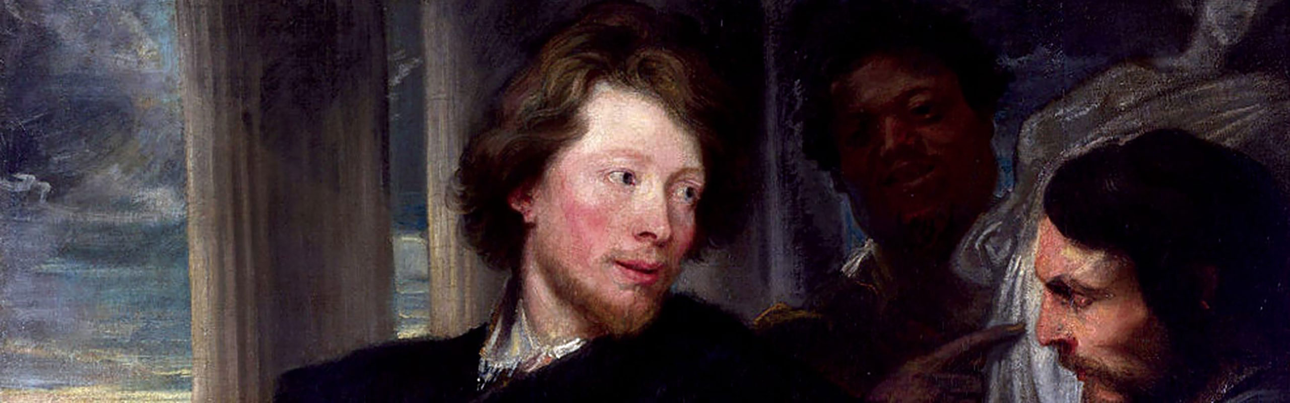 George Gage with two attendants by Anthony van Dyck - Firle | Country ...